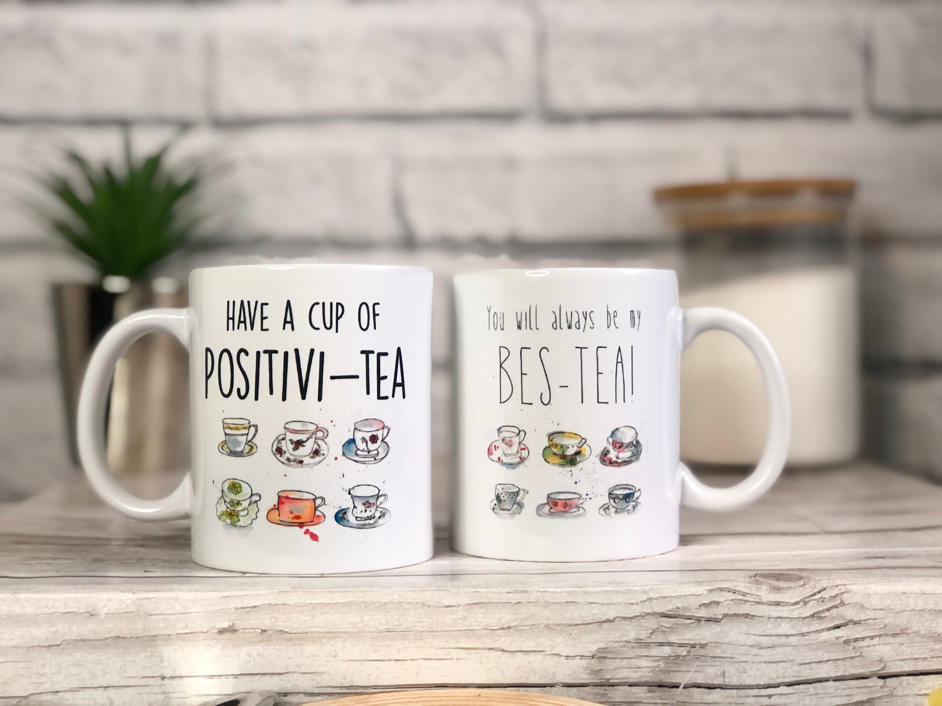 Best Friend Tea Mug. Tea Lover Gift Idea. Bestie Birthday Gift ...
