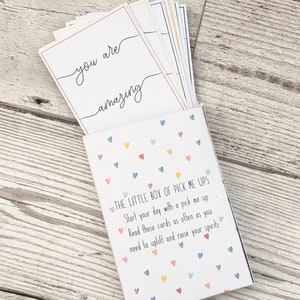 Box of Pick Me Ups. Little Box of Positivity. Cheer up Gift. Mental ...