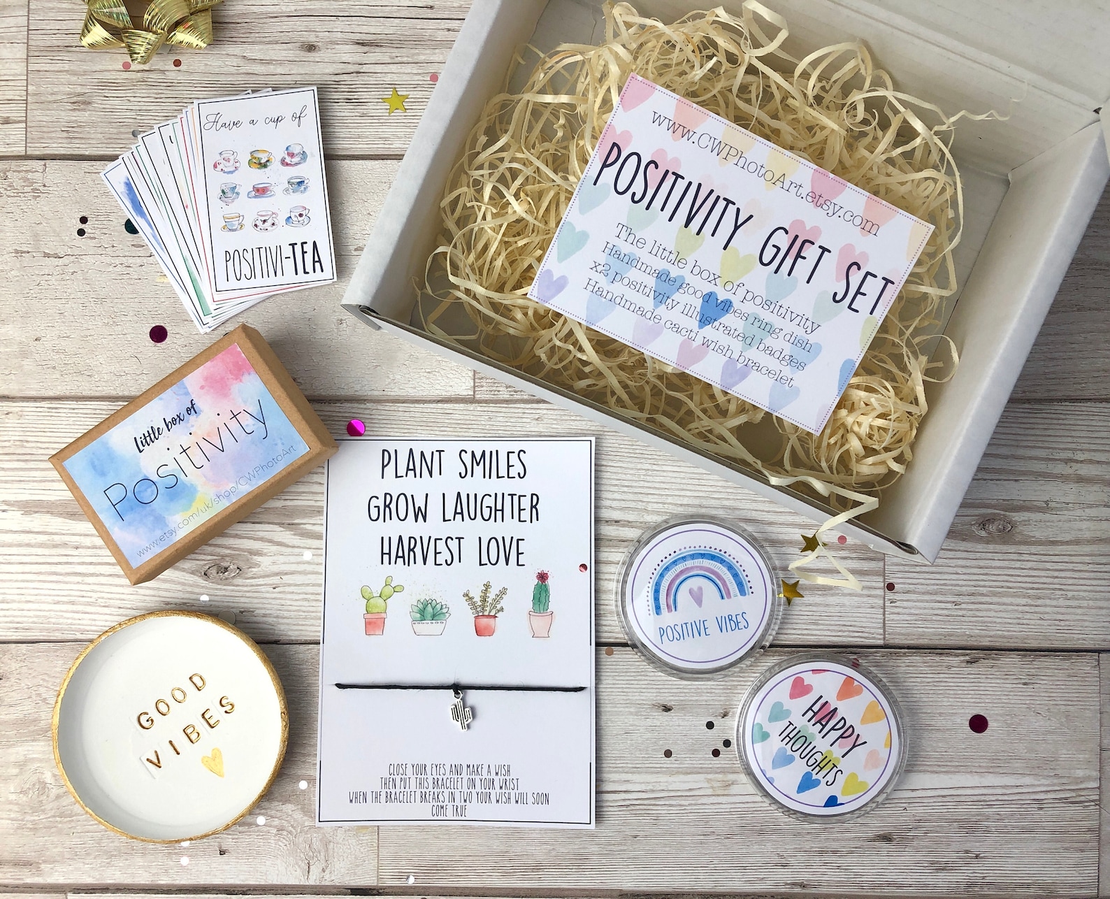 Positivity Gift Set. Mindful Gift Bundle. Little Box of - Etsy UK