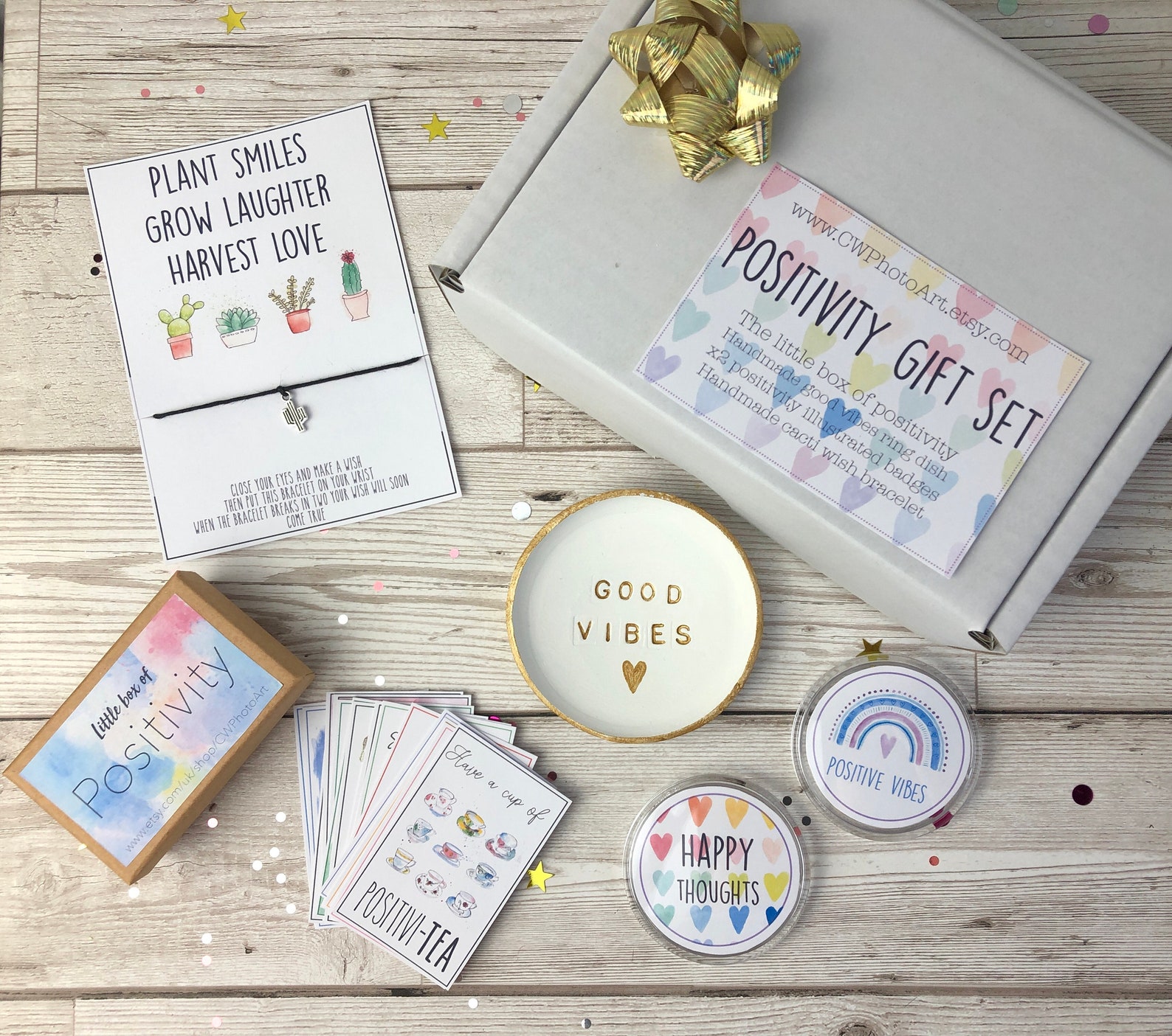 Positivity Gift Set. Mindful Gift Bundle. Little Box of - Etsy UK