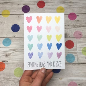 Rainbow Positive Cards. Thank You Cards. Positivity Postcards. You Are ...