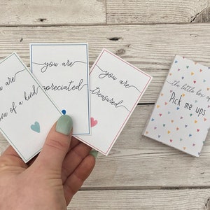 Box of Pick Me Ups. Little Box of Positivity. Cheer up Gift. Mental ...