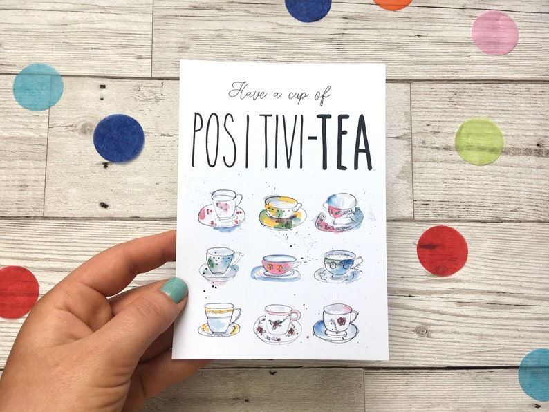 Positive Postcard Pack of 4. Kindness Postcards. Good Vibes | Etsy