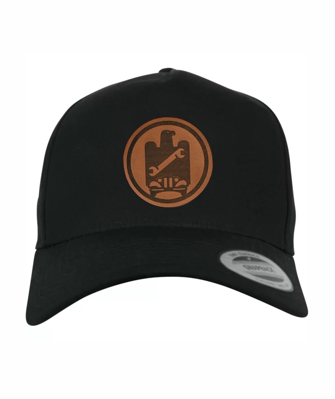 Mechatronics Craftsman Hat Cap With Leather Patch Coat of Arms Symbol ...