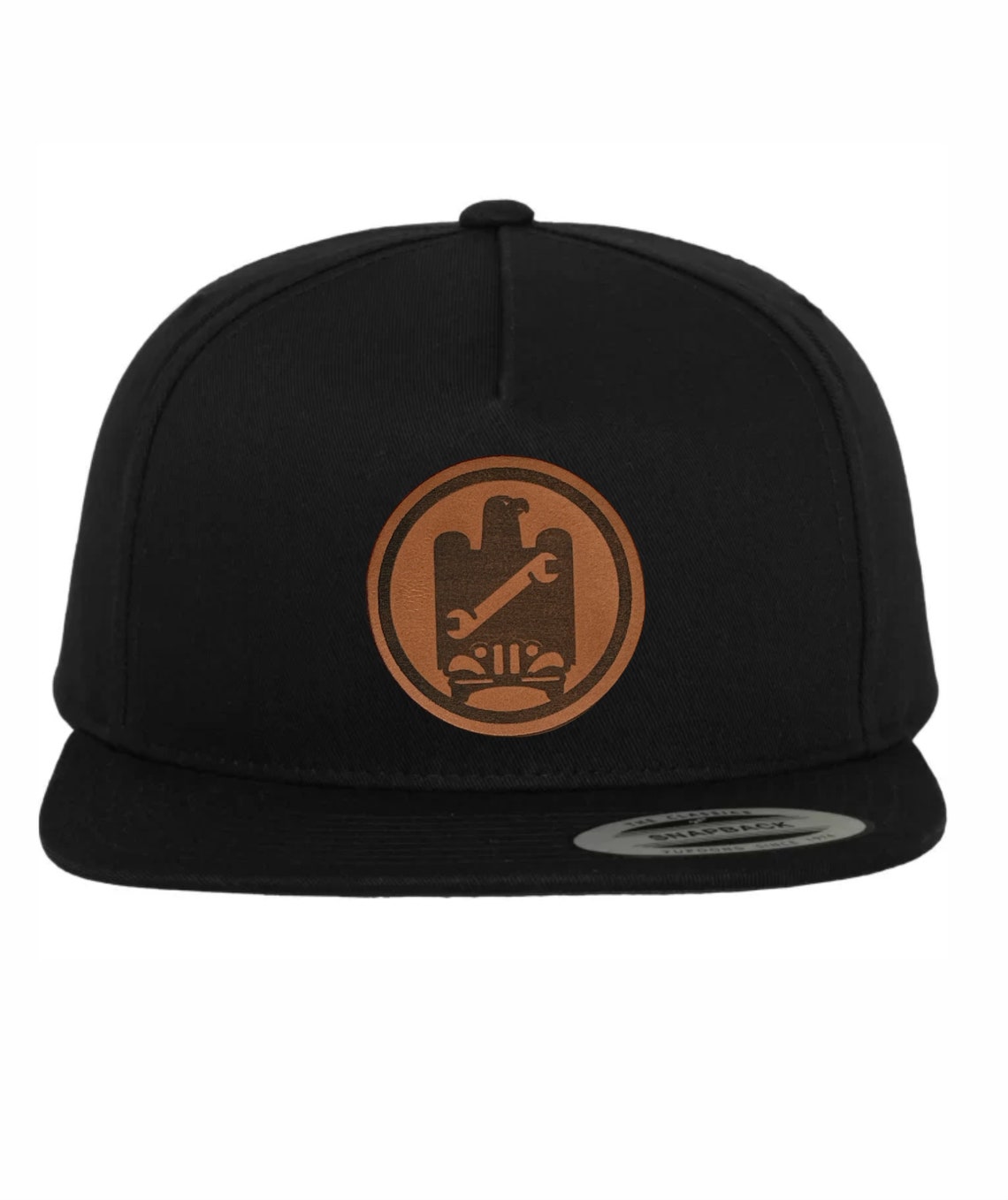 Mechatronics Craftsman Hat Cap With Leather Patch Coat of Arms Symbol ...