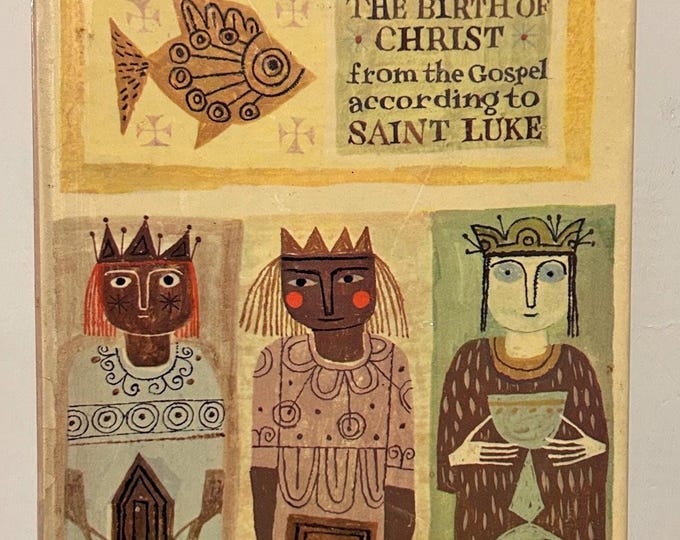 Rare 1959 the First Noel: the Birth of Christ From the Gospel of Luke ...