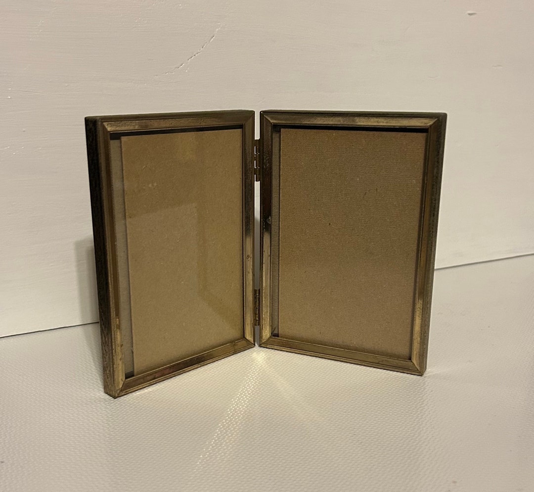 Vintage Double Gold Frame 3.5 X 5 - Etsy