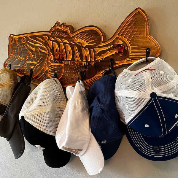 Wood Hat Rack - Etsy