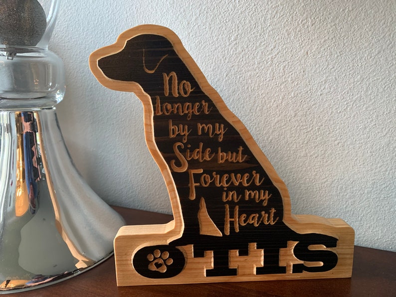 Personalized Labrador Retriever Pet Memorial Plaque - Etsy