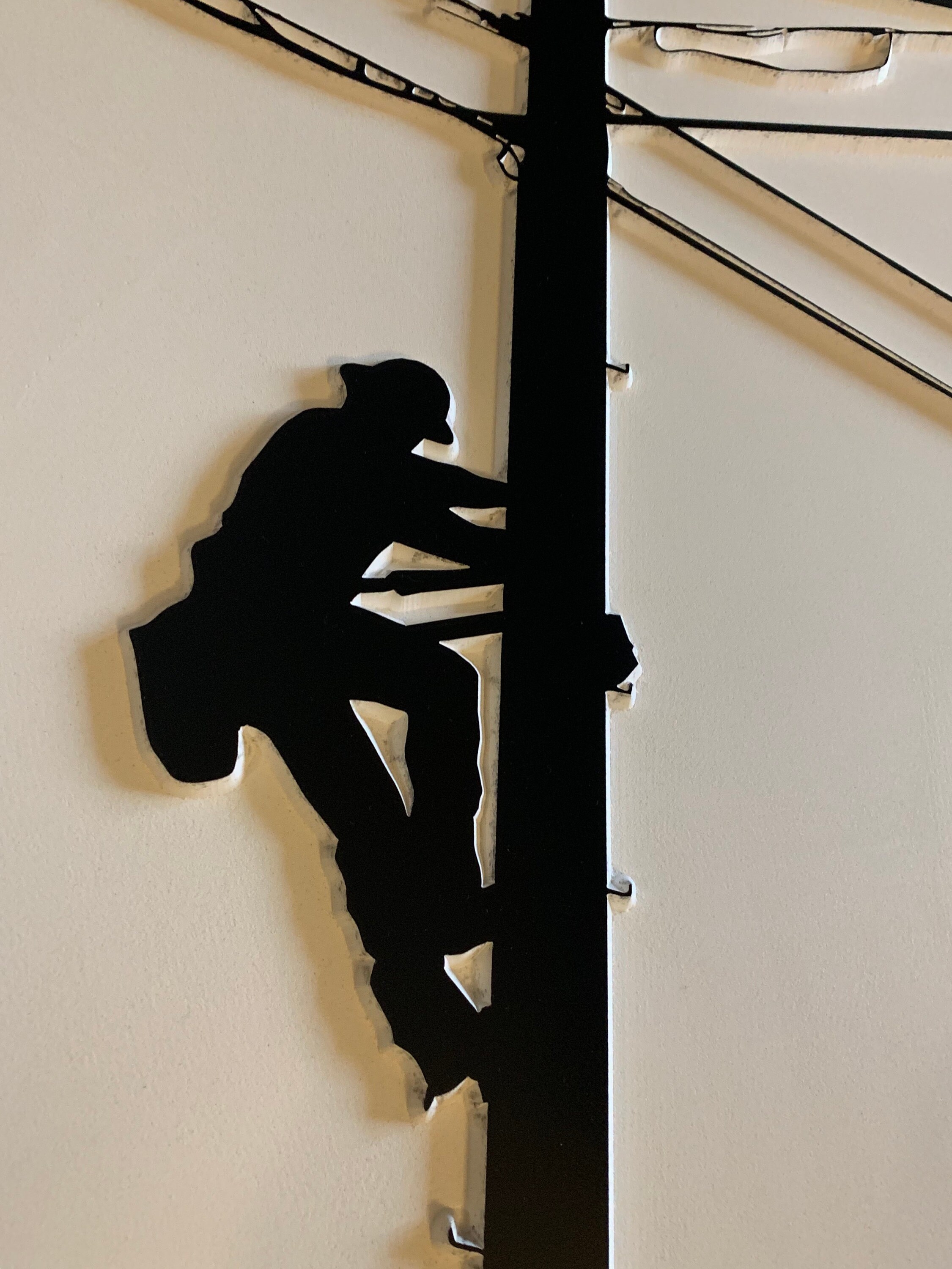 Personalized Linesman Family Name Sign 22 - Etsy