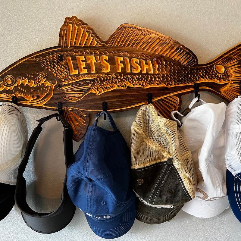 Wood Hat Rack - Etsy