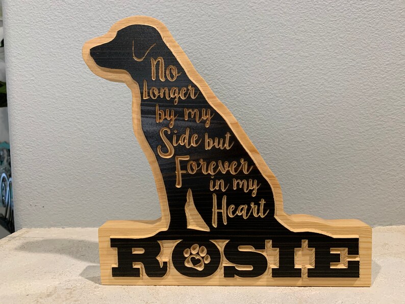 Personalized Labrador Retriever Pet Memorial Plaque - Etsy
