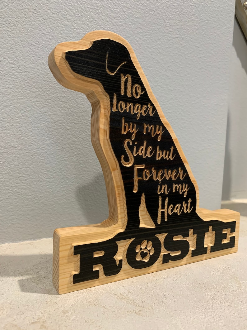 Personalized Labrador Retriever Pet Memorial Plaque - Etsy