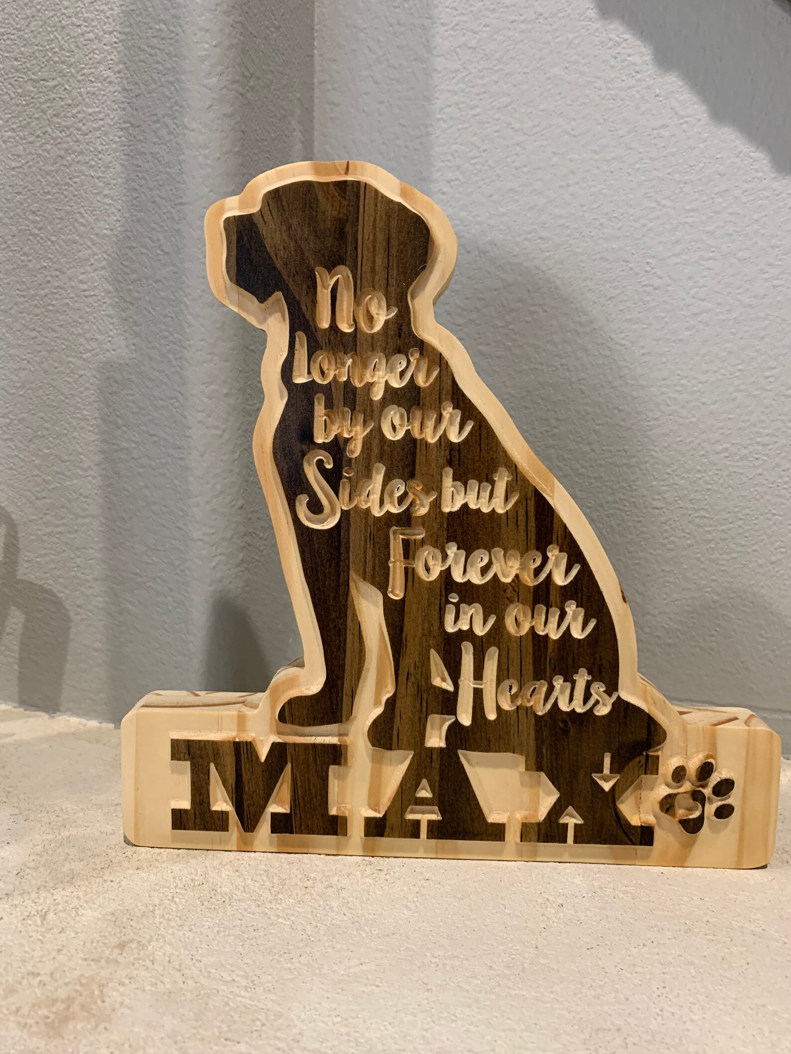 Personalized Beagle Pet Memorial Plaque - Etsy