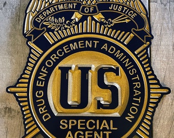 Drug Enforcement Badge - Etsy