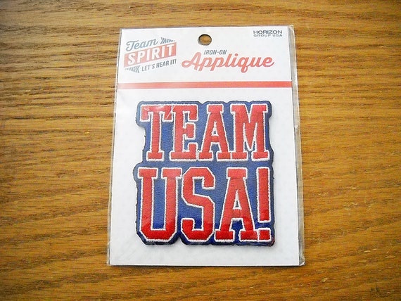 Team USA Patch Iron on Olympic Patch | Etsy