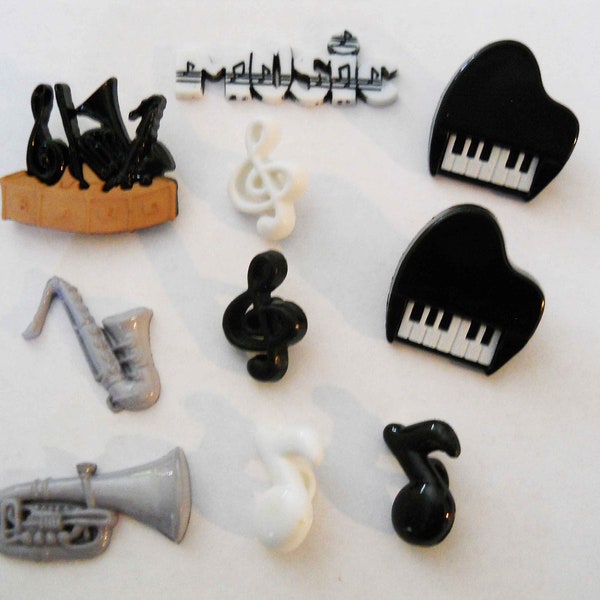 Music Buttons - Etsy
