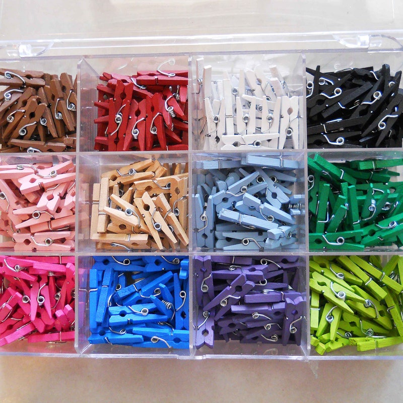 Small Spring Clothes Pins - Etsy