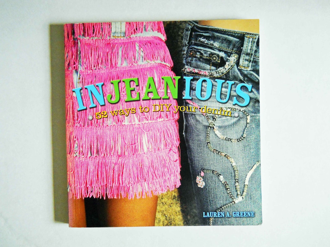 Blue Jean DIY Book 52 Ways to DIY Your Denim Book - Etsy