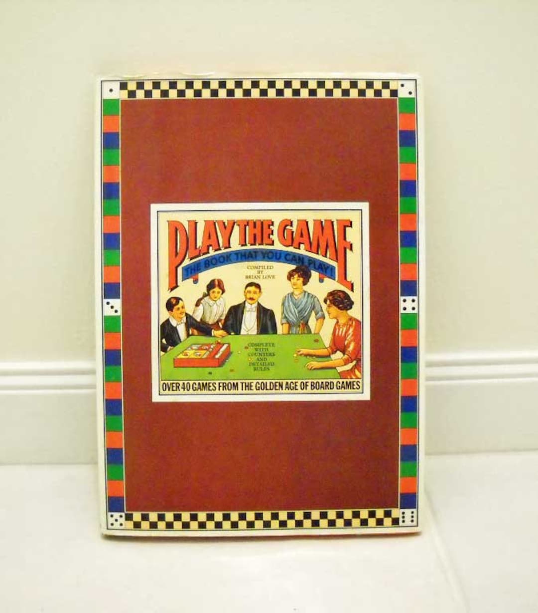 Vintage Book Play the Game - Etsy