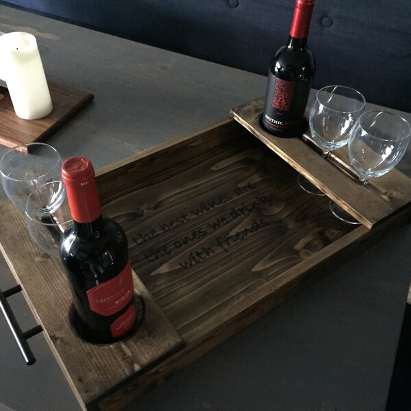 Wine Tray - Etsy