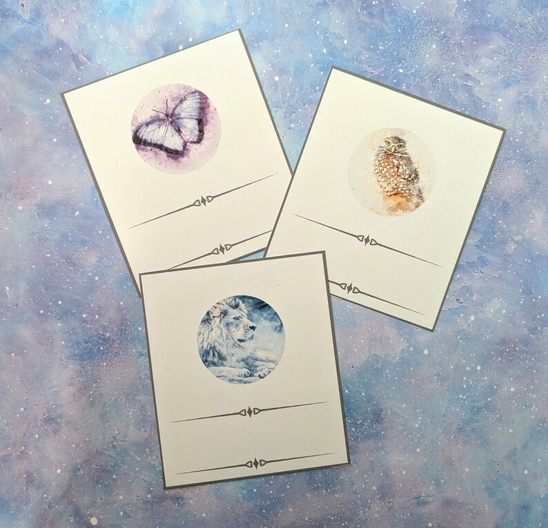 Create Your Own Oracle Cards Printable Nature Edition Etsy