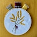 Goldenrod Autumnal Bouquet : Easy Beginner Hand Embroidery Pattern PDF ...