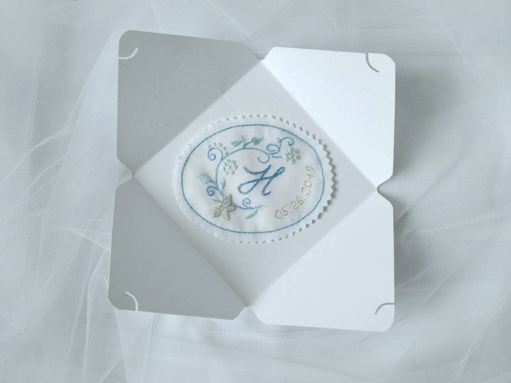 Something Blue for Wedding Dress Label as a Bride Gift From - Etsy