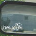Howdy MINI Car Sticker|car Decal|rearview Car Sticker|trendy Car Mirror ...