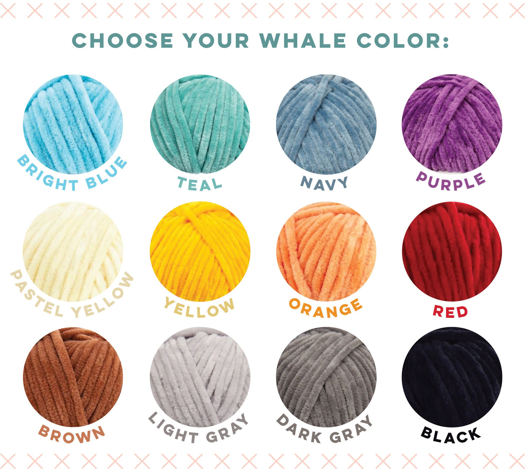 Crochet Velvet Whale Amigurumi Whale Doll Fuzzy Whale - Etsy