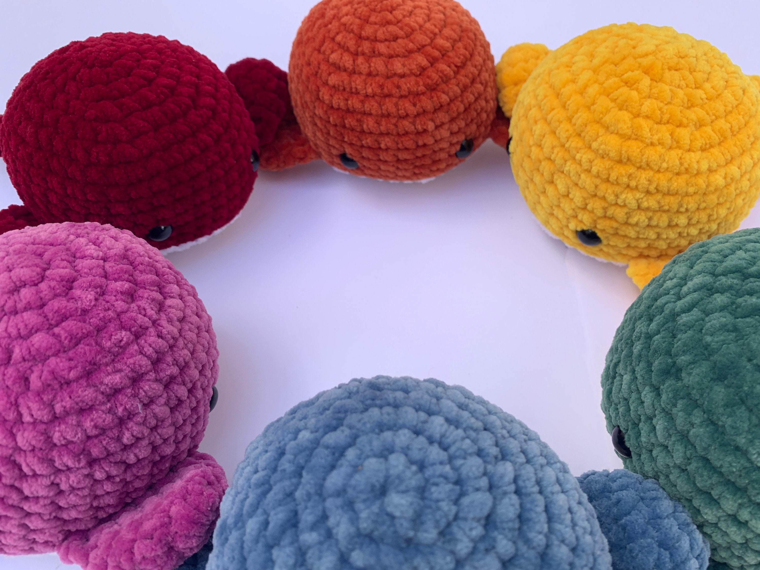 Crochet Velvet Whale Amigurumi Whale Doll Fuzzy Whale - Etsy