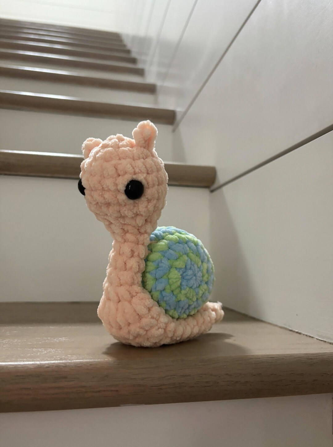Crochet Snail Plushie | Snail Plushie | Amigurumi Snail Plushie | Fuzzy ...