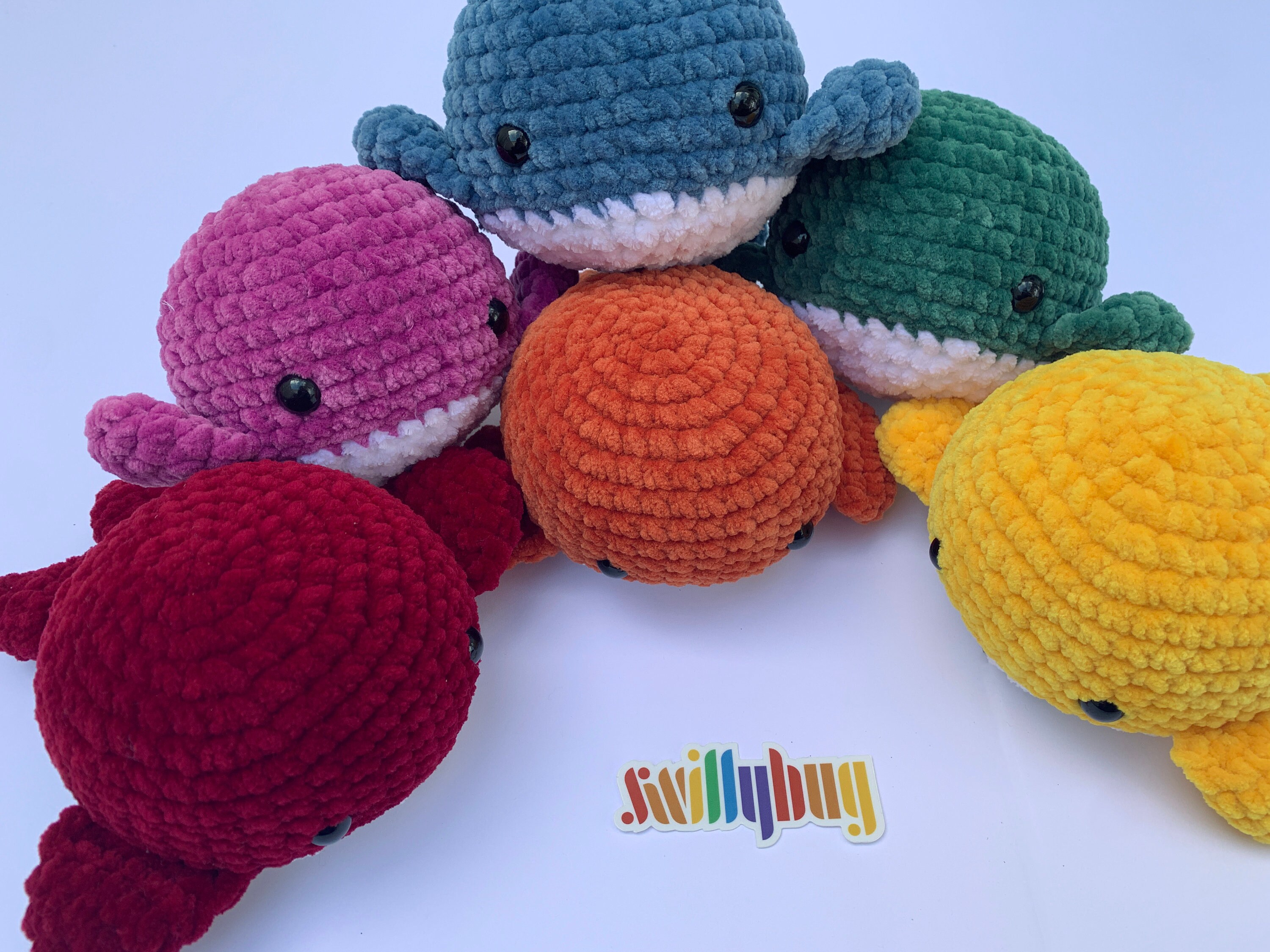 Crochet Velvet Whale Amigurumi Whale Doll Fuzzy Whale - Etsy