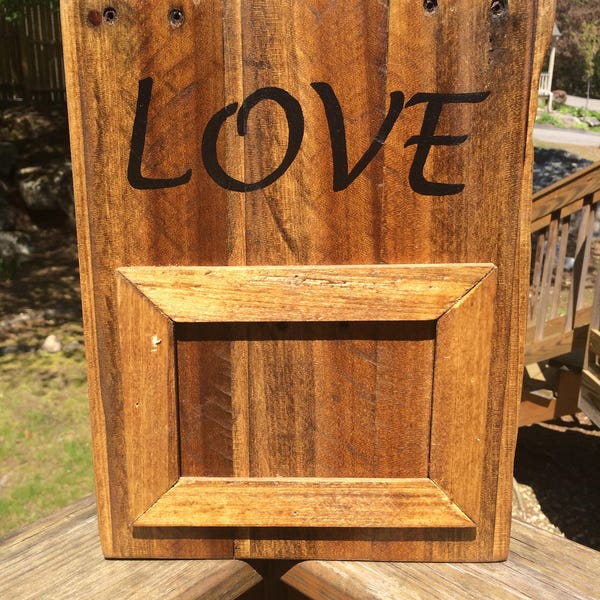 Pallet Picture Frame - Etsy