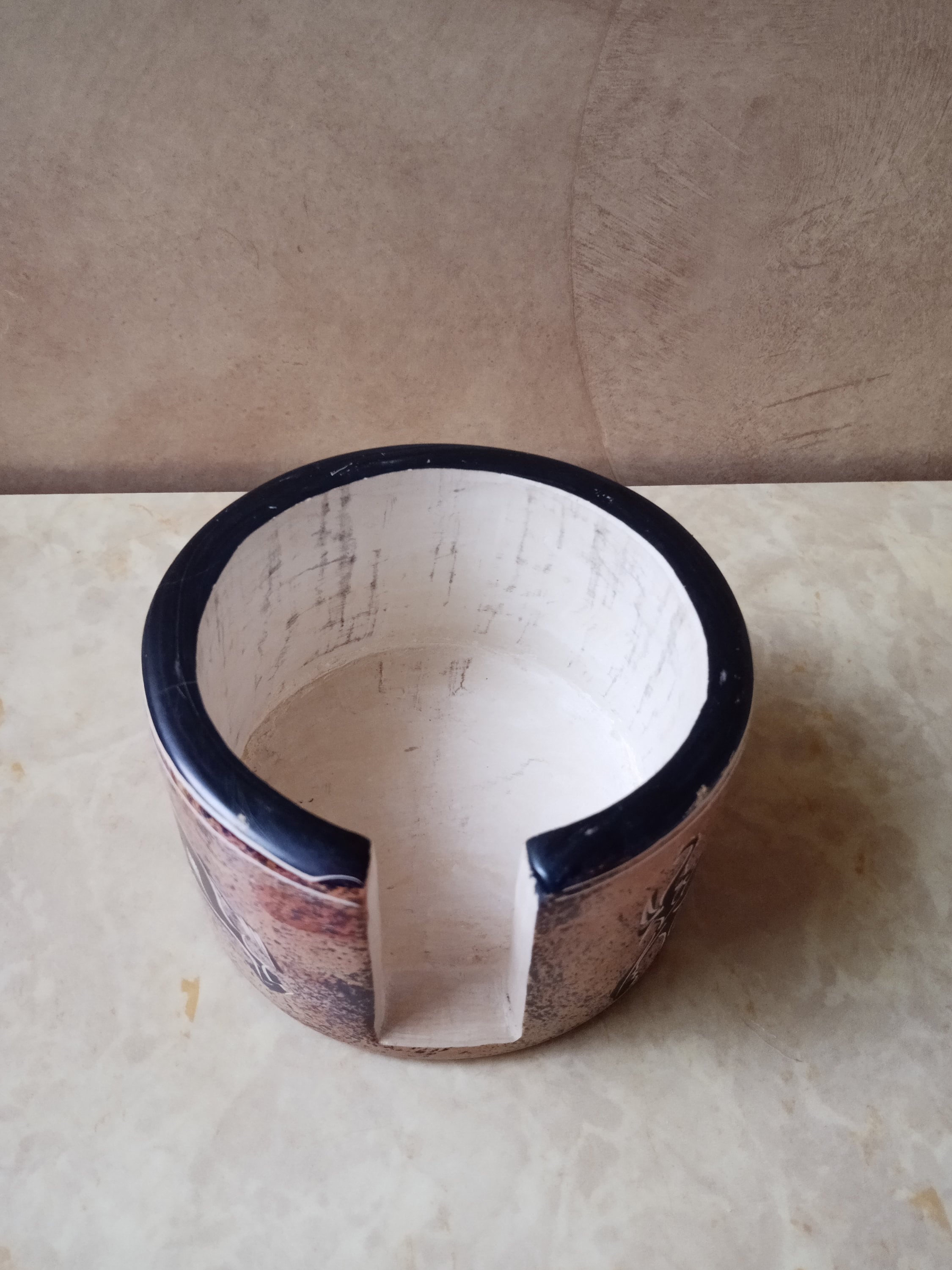 Hand Carved Stone African Safari Animal Coasters With Holder, 7 Piece ...