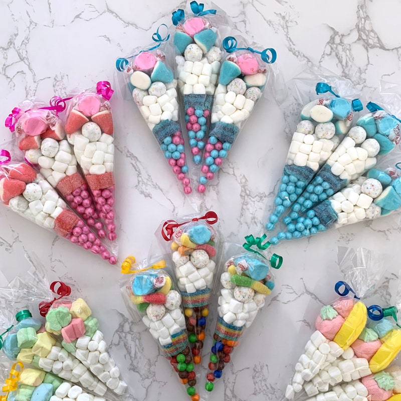 Cone Shaped Candy Bags - Etsy