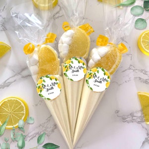 Custom Lemon Themed Shower, Lemonade Favors Lemon Mix, Bridal Shower ...
