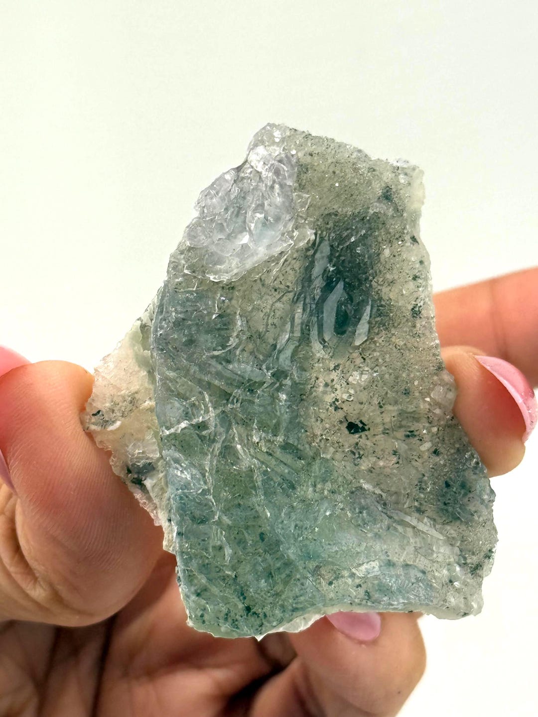 Flower Amethyst Zeolight, Green Zeolight, Natural Raw Ameythst ...