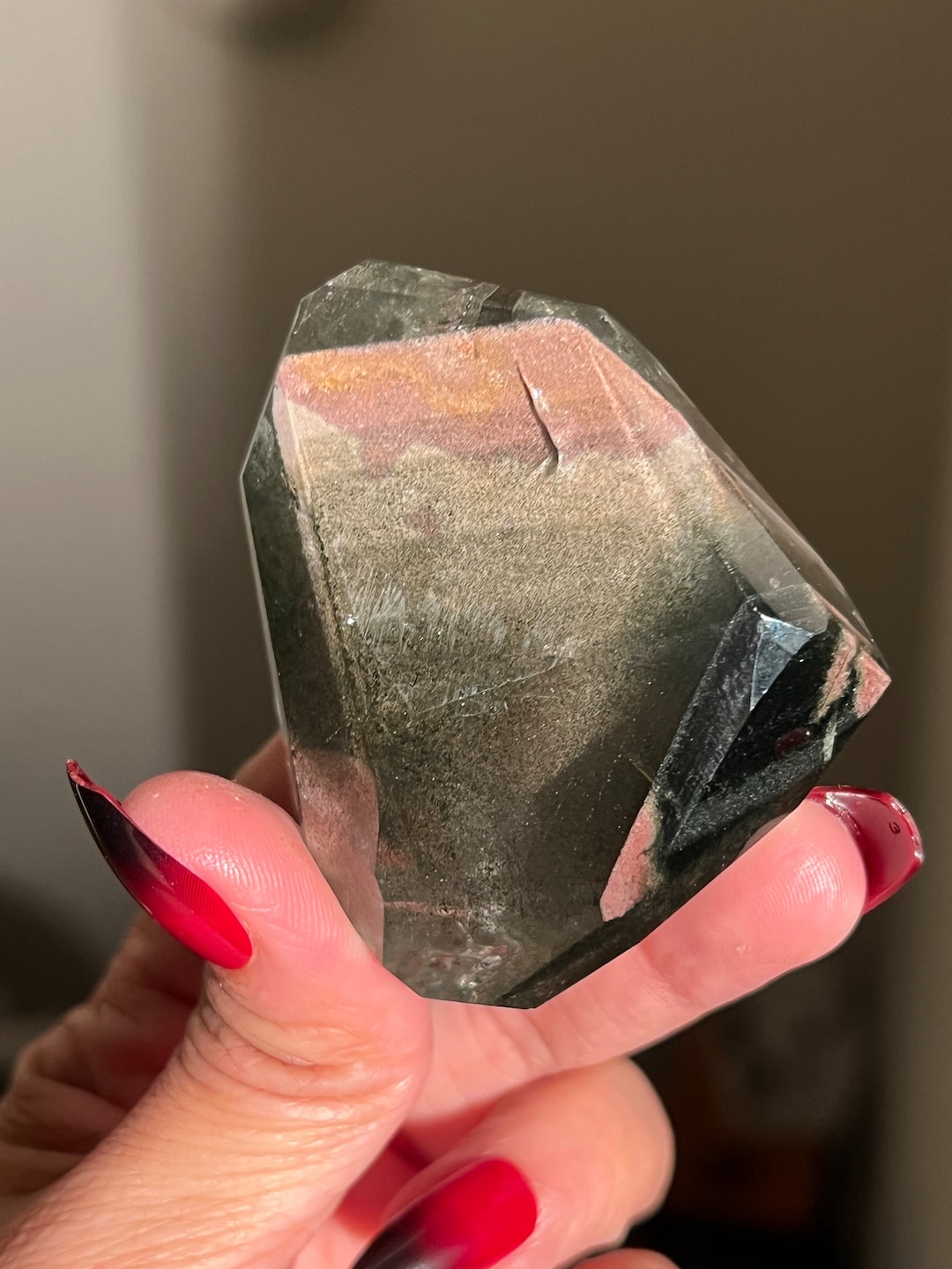 Garden Quartz Free Form, Unique Garden Quartz, Garden Quartz, Lodolite, - Etsy