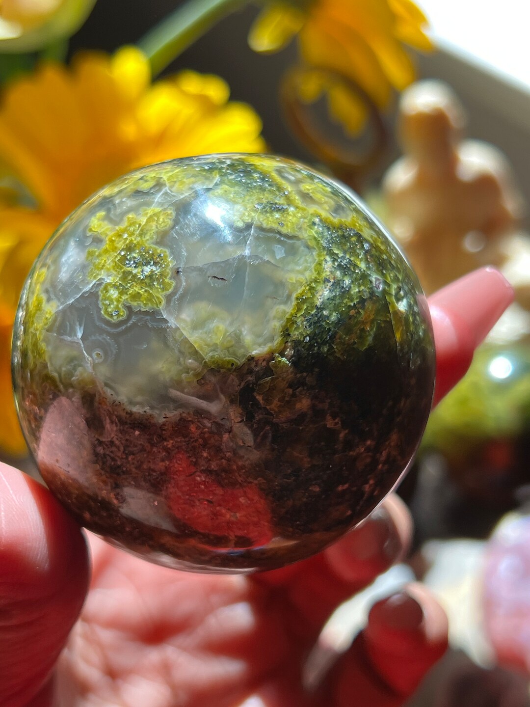 Unique Green Opal, Green Opal Stone, Pistachio Opal, Opal Freeform ...