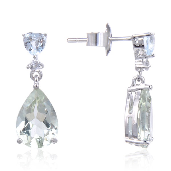 Light Green Earrings - Etsy