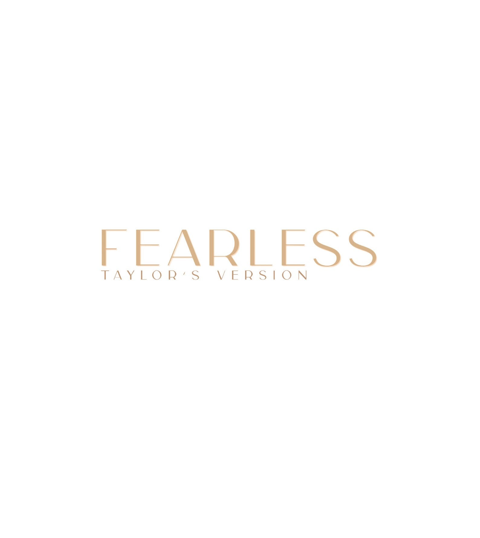 Fearless taylor's Version Logo PNG Taylor Swift - Etsy Canada