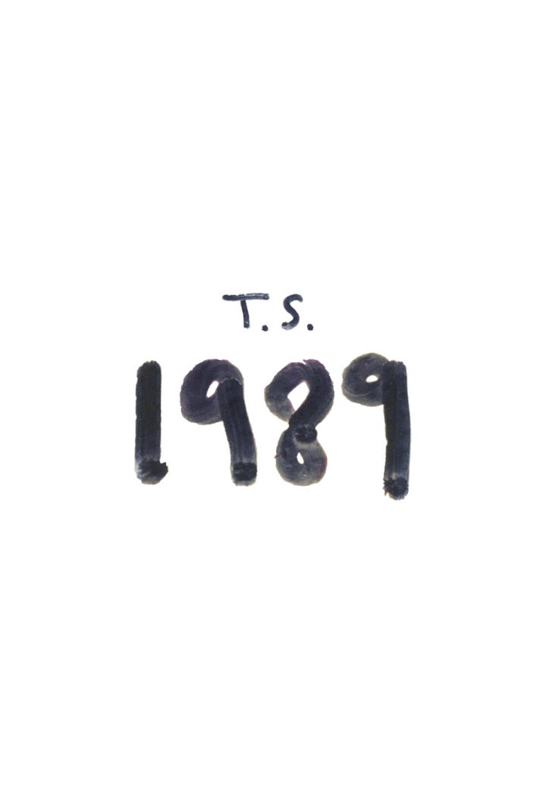Original 1989 Logo PNG Taylor's Version - Etsy Australia