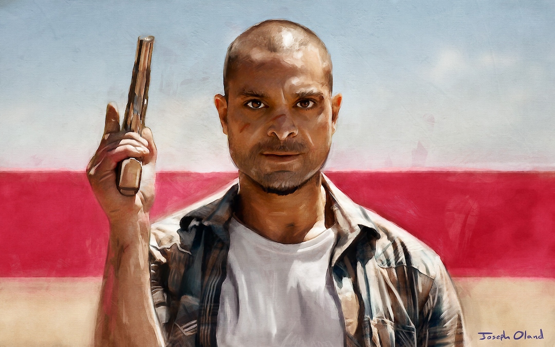 Painting Illustration of Ignacio Nacho Varga From Breaking Bad Spinoff ...