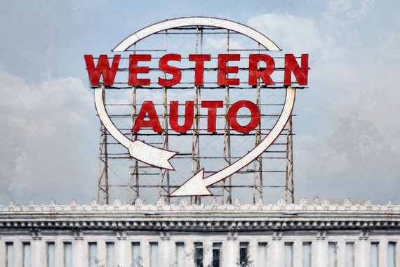 Fine Art Photograph of Historic Antique Vintage Western Auto | Etsy