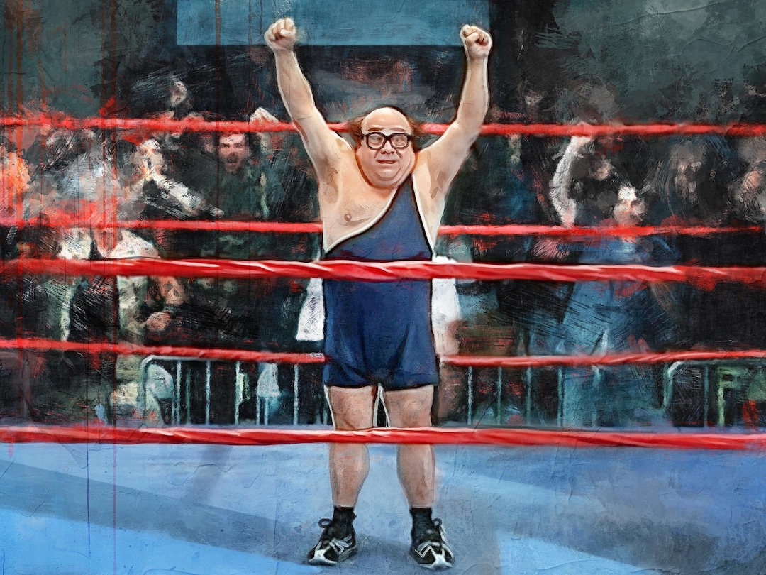 Painting Illustration of Danny Devito as Trash Man From It's Always ...