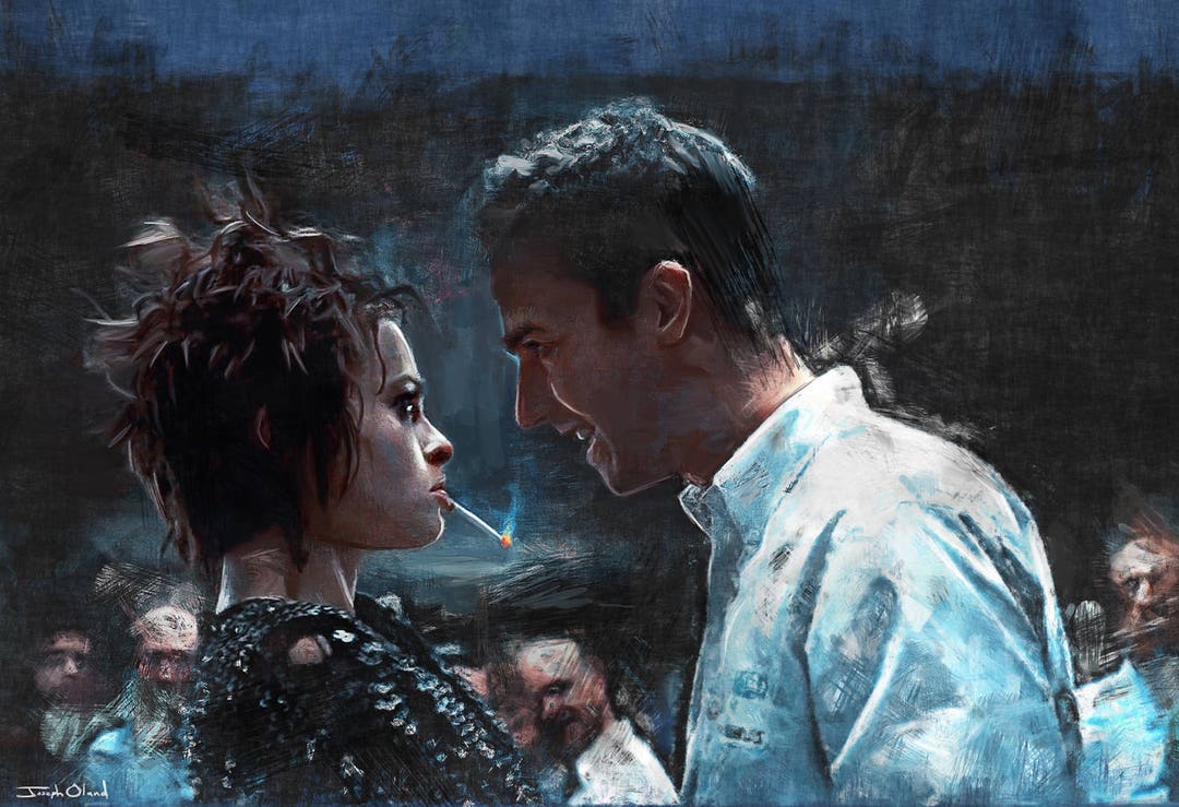 Painting Illustration of Marla Singer From Cult Classic Movie Fight ...