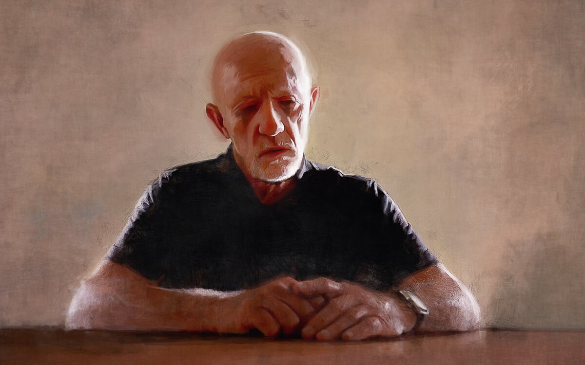 Mike Ehrmantraut Breaking Bad Art