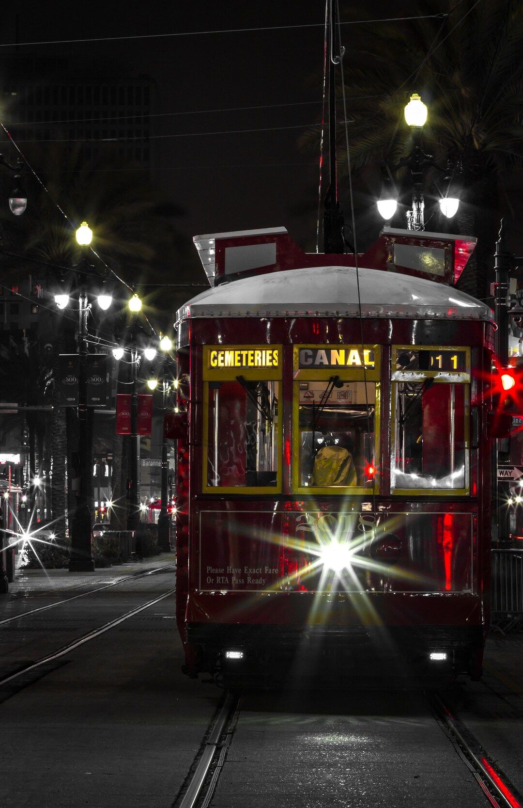 New Orleans Streetcar Selective Color - Etsy