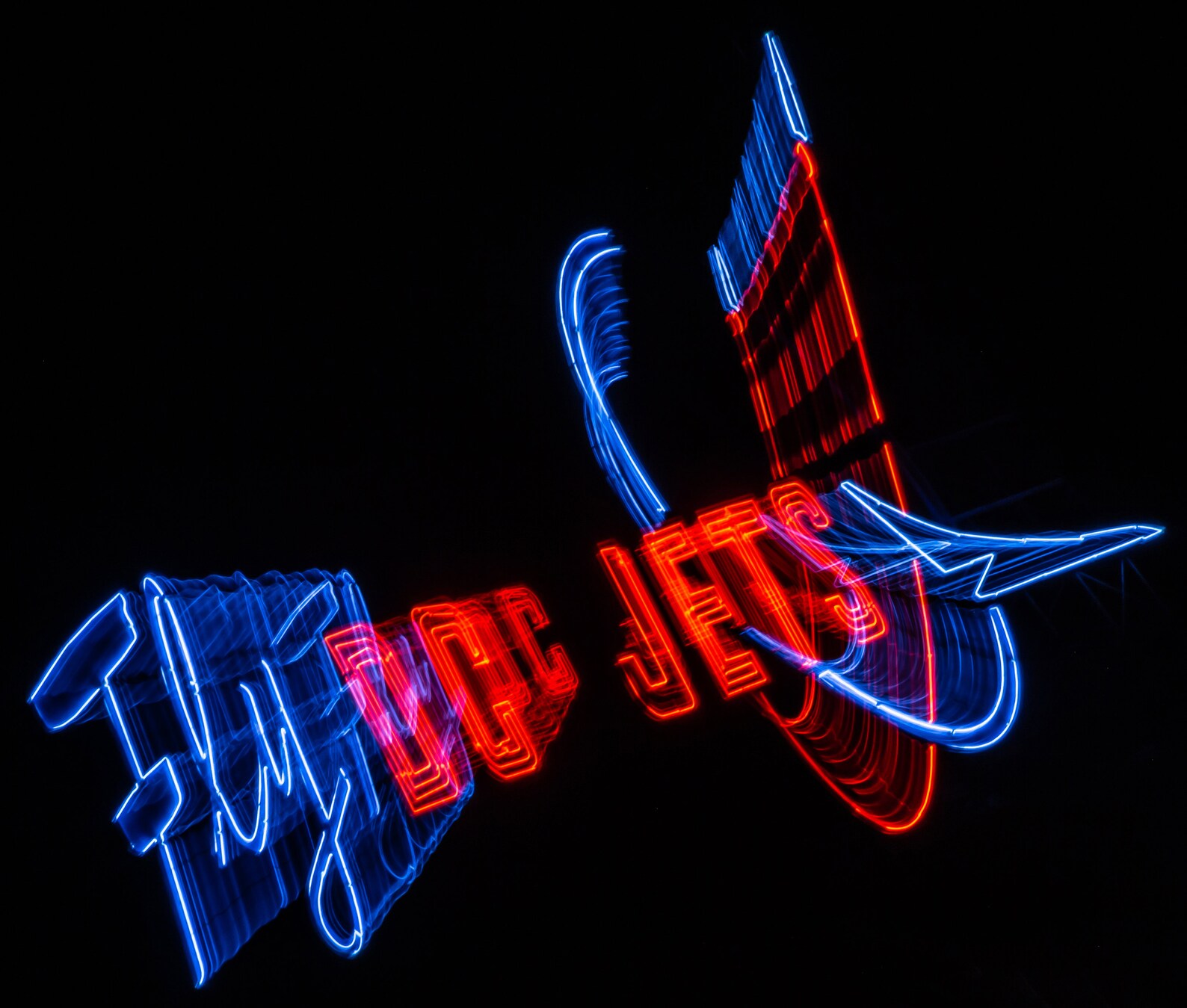 DC Jets Neon Sign Long Beach Photo - Etsy